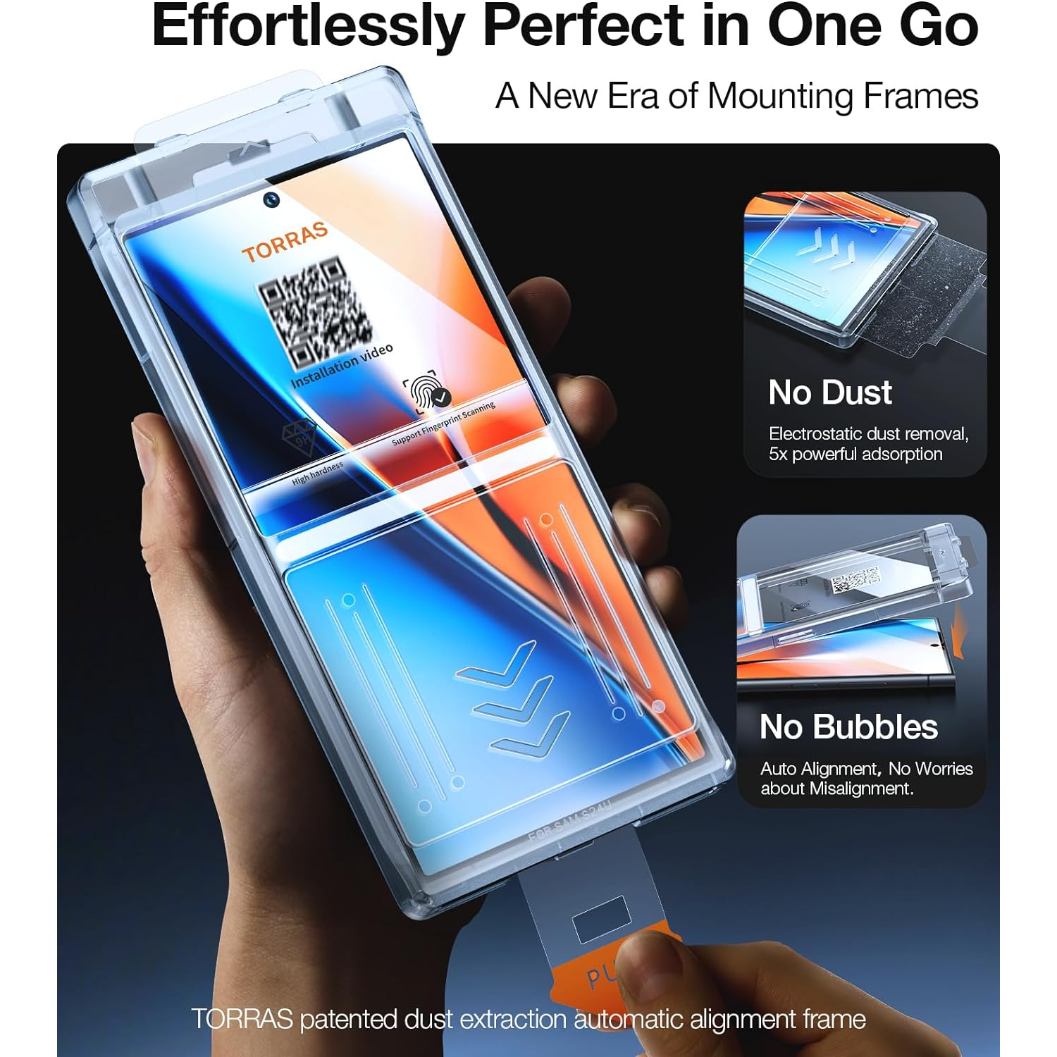TORRAS Diamond Shield Galaxy S24 Ultra Ekran Koruyucu 88884