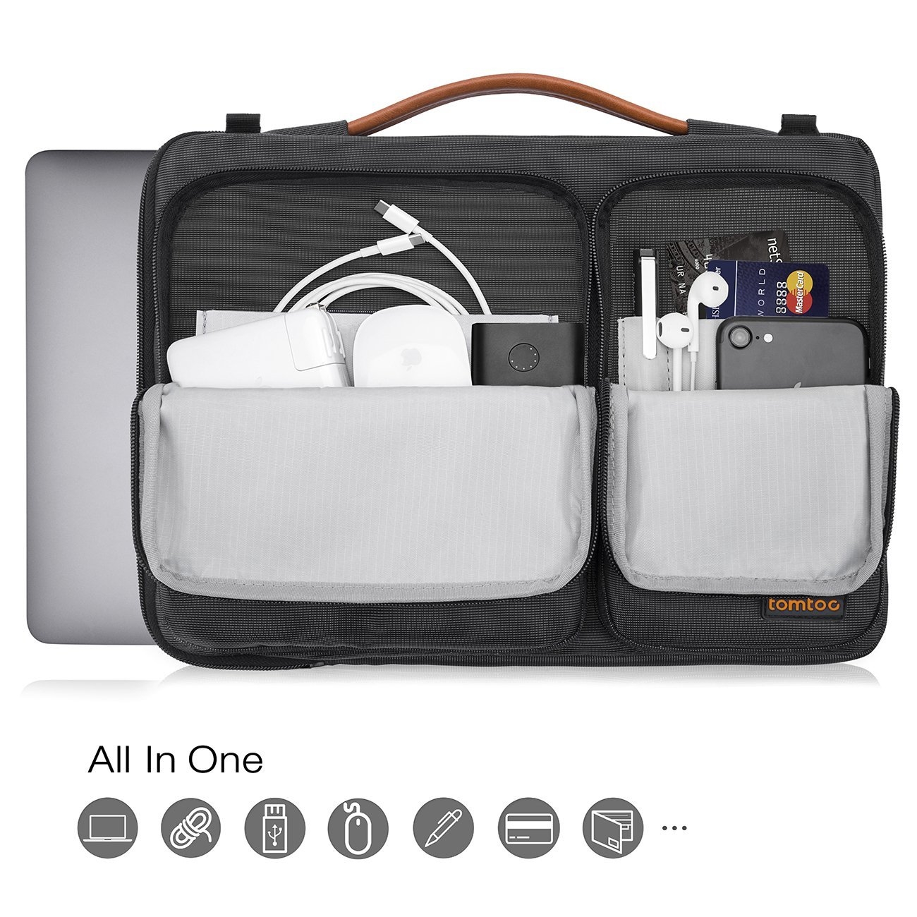 Tomtoc Laptop Omuz Çantası (13/13.3 inç) 5253