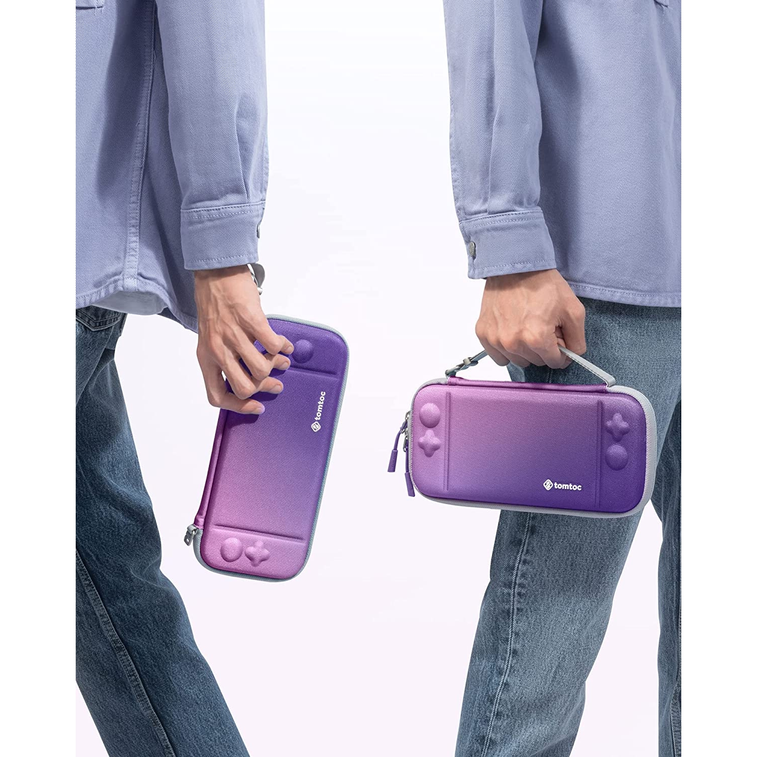 Tomtoc Slim Nintendo Switch/OLED Uyumlu Koruyucu Taşıma Çantası 86208