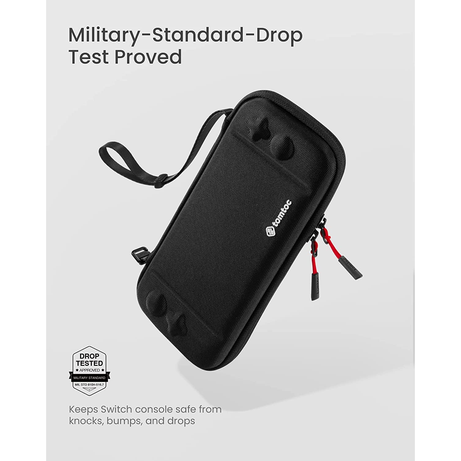 Tomtoc Slim Nintendo Switch/OLED Uyumlu Koruyucu Taşıma Çantası 86208
