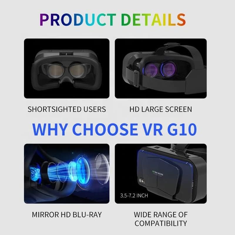 VR SHINECON Sanal Gerçeklik VR Gözlüğü 86545