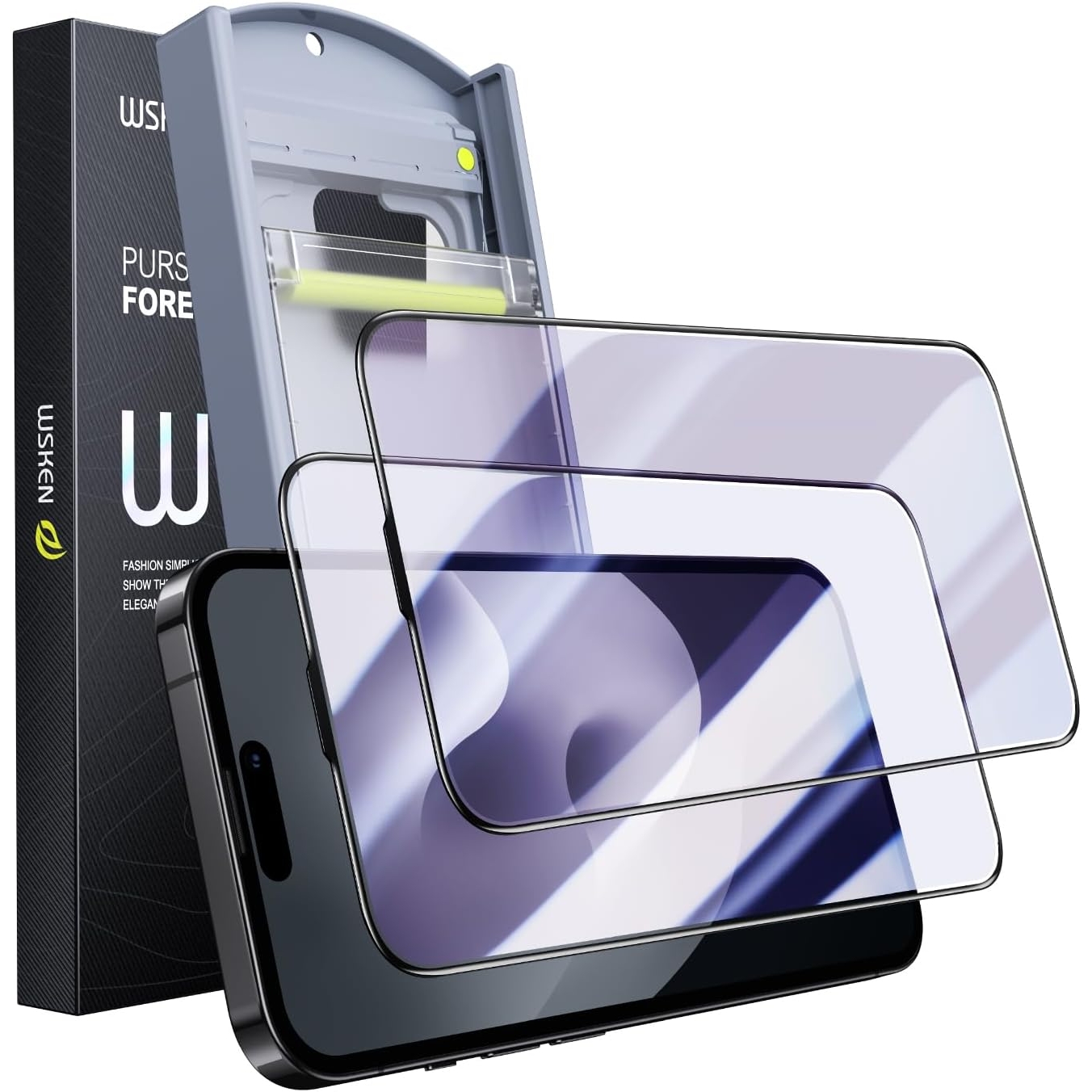 WSKEN iPhone 15 Pro Max Şeffaf Ekran Koruyucu 90059 WSKEN iPhone 15 Pro Max Şeffaf Ekran Koruyucu 90059