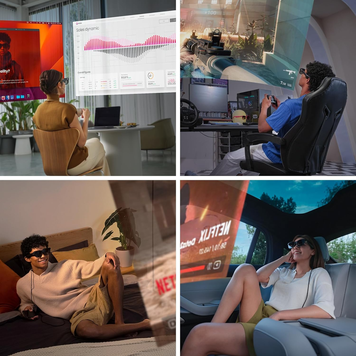 XREAL AİR 2 AR Teknolojili Akıllı Gözlük 89016