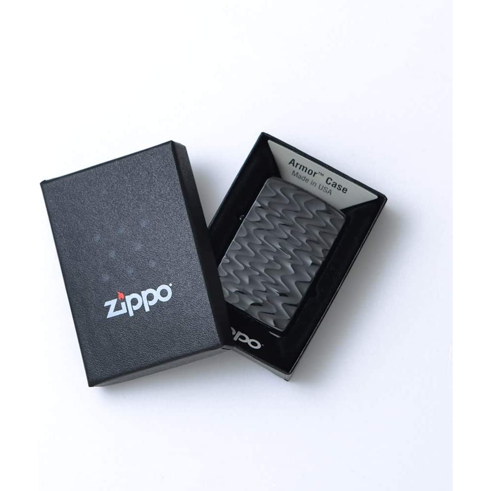 Zippo 62TIBK RIP Alev Amblemli Titanyum Kaplama Çakmak 84431