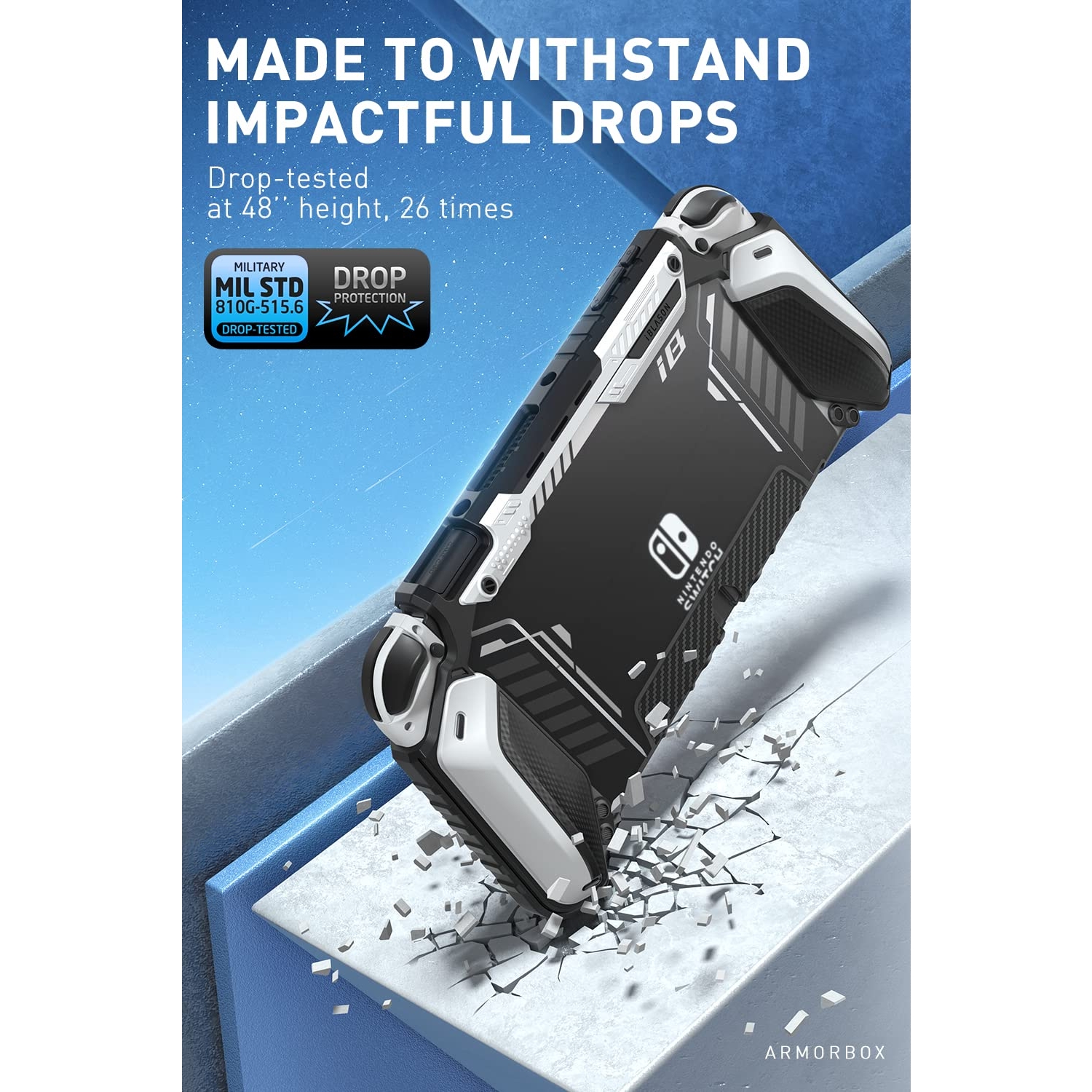 i-blason Armorbox Serisi Nintendo Switch OLED Koruyucu Kılıf 84558